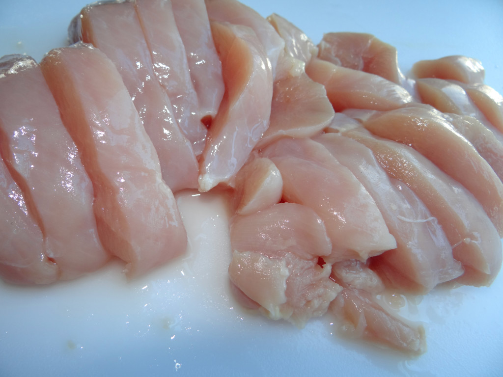 sliced chicken - the portuguese american mom